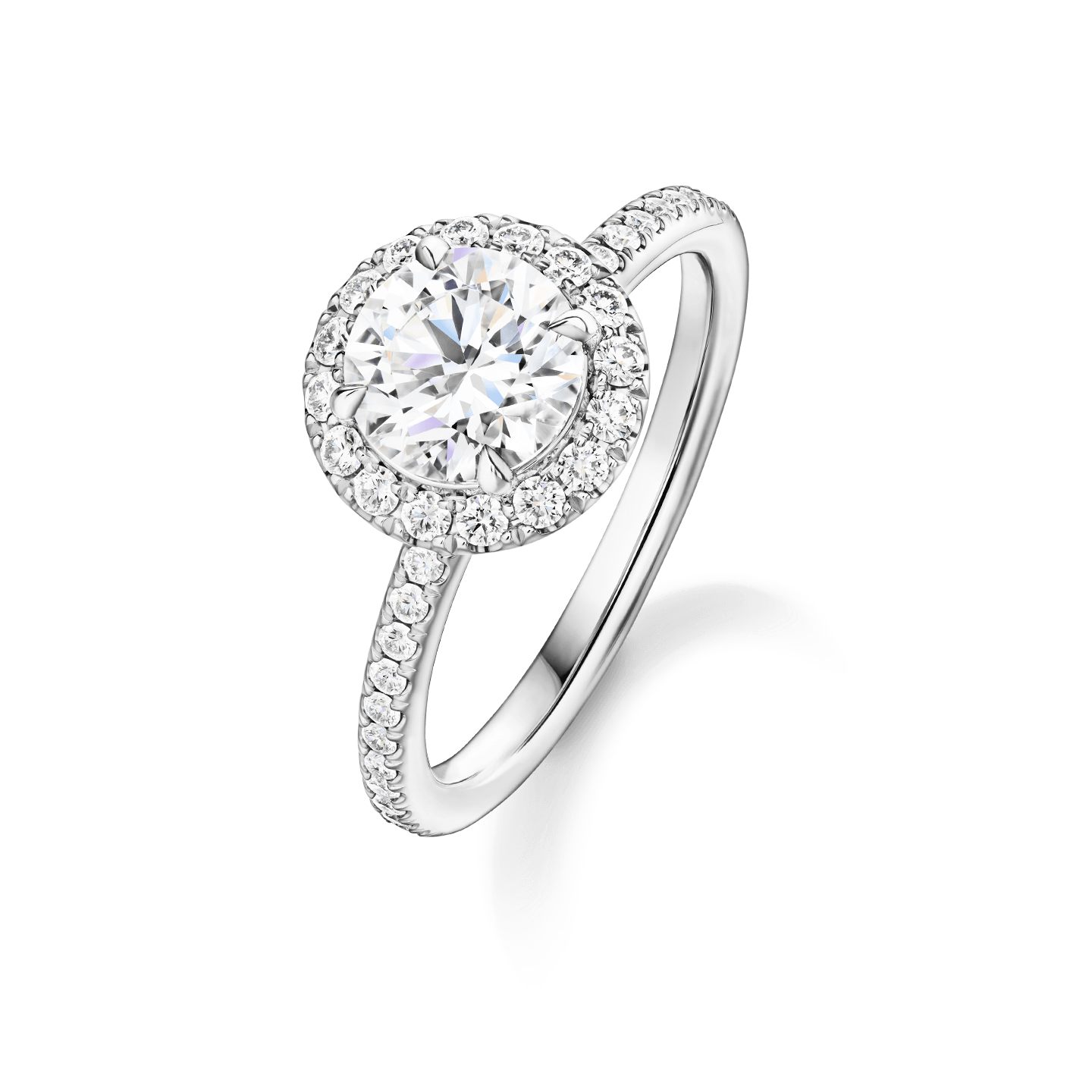 The One Round Brilliant Engagement Ring | Harry Winston