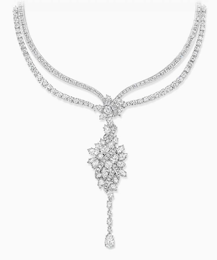 Secret Cluster Diamond Necklace