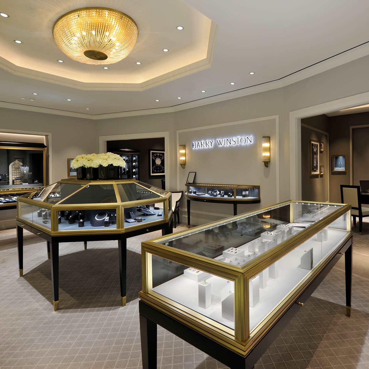 The House of Harry Winston Reopens its Salon in Harrods