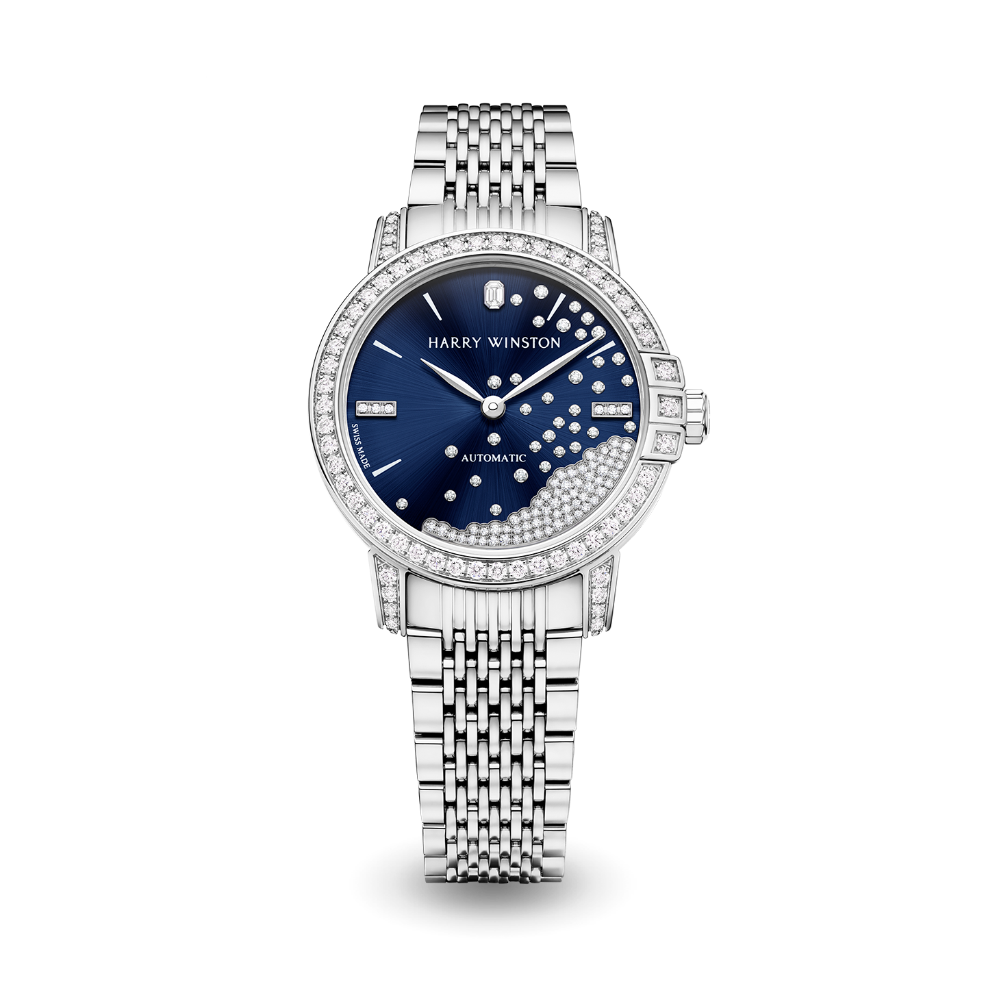Midnight Diamond Drops Automatic 29mm | Harry Winston