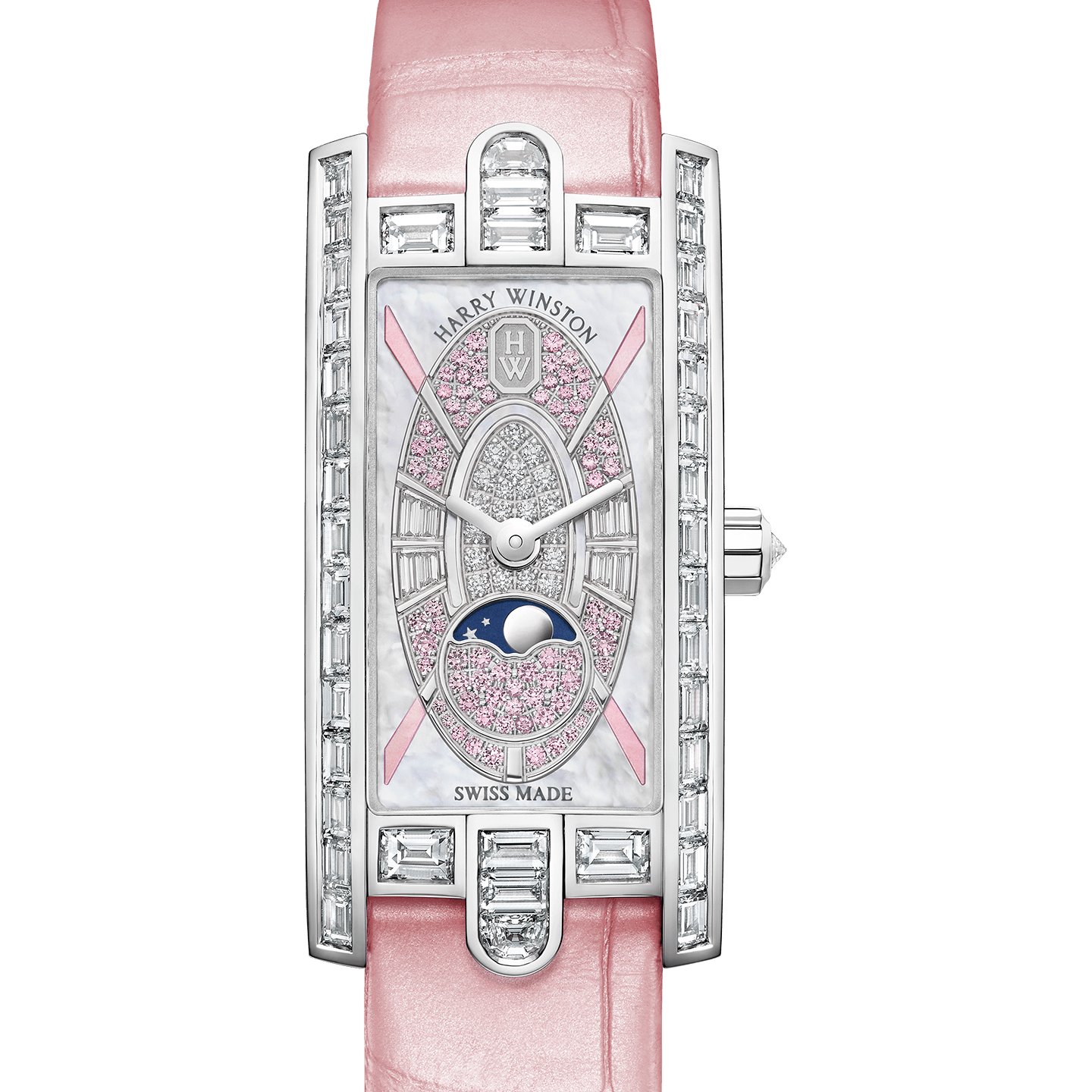 Avenue C Mini Moon Phase 20th Anniversary | Harry Winston